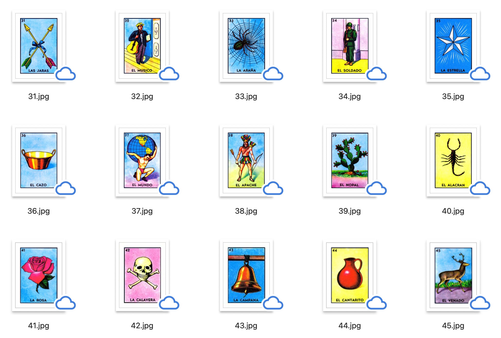PICK 12! Loteria Party Table Decor, Mexican Bingo, Chalupa, Cards, Yard ...