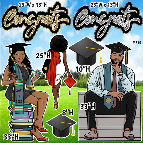 2022 Graduation Congratulations POC Woman Graduate - Etsy