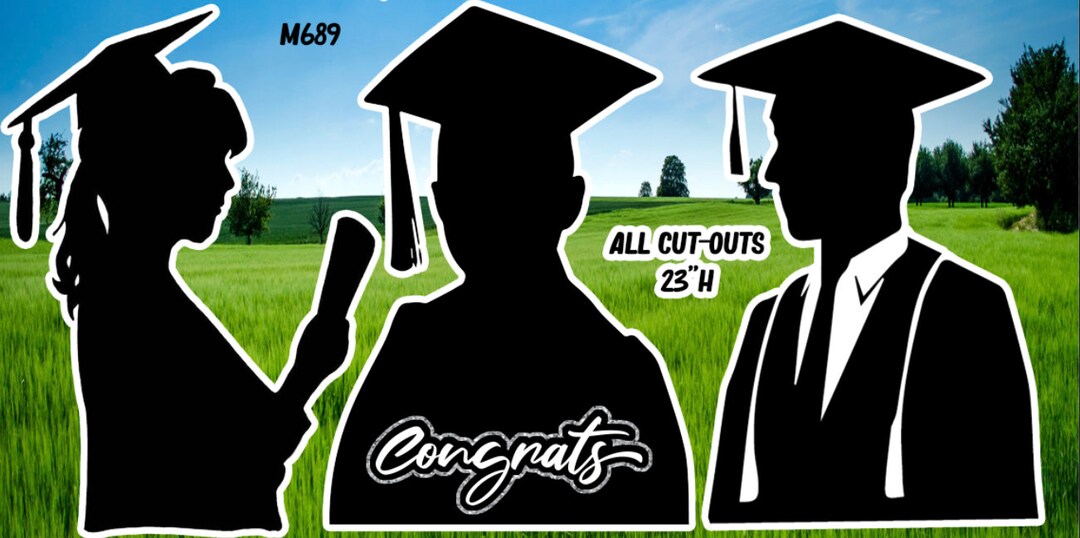 Silhouette, Just Graduated, Graduate, Celebrate, Congrats ...