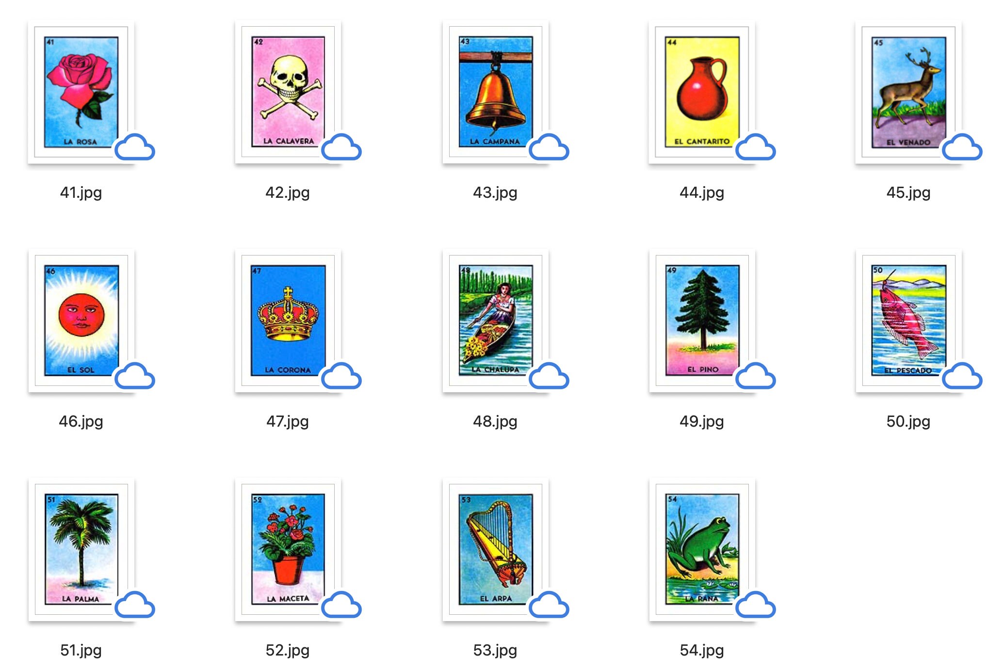 PICK 12! Loteria Party Table Decor, Mexican Bingo, Chalupa, Cards, Yard ...