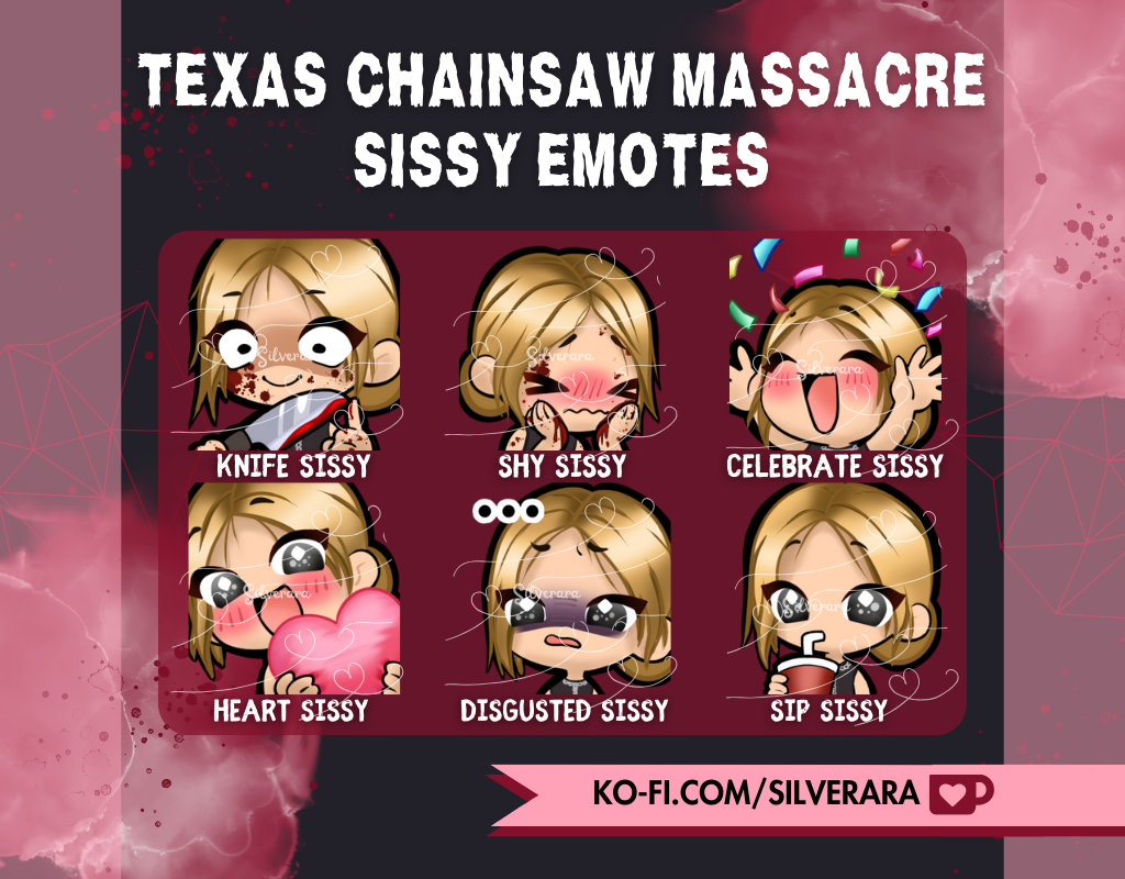 Sissy Twitch Emotes Discord Emotes Texas Chainsaw Massacre Emotes Sissy ...