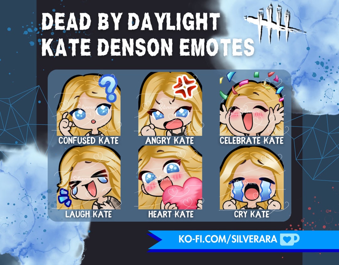 Kate Denson Emote Set | Dead by Daylight | Twitch Emotes | Discord ...