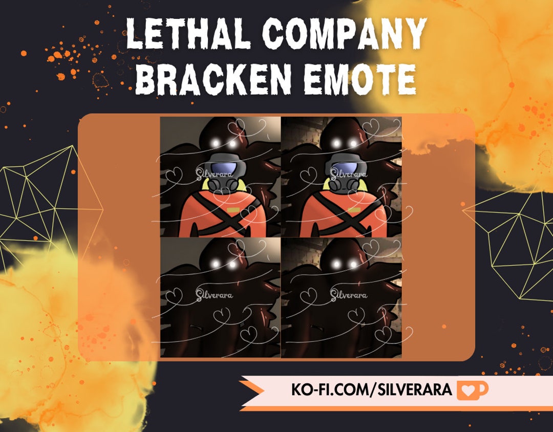 Lethal Company Bracken Emote Discord Emotes Streamer Bracken Monster ...