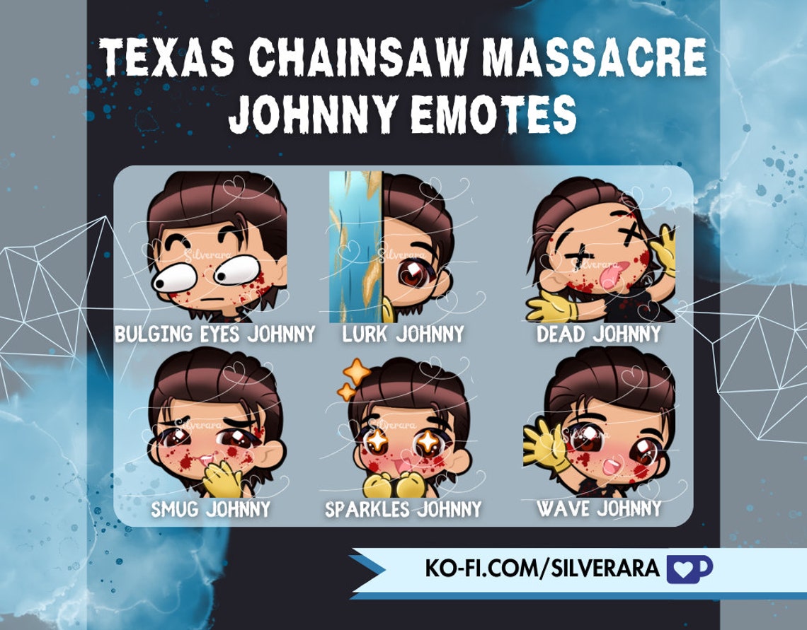 Johnny Twitch Emotes | Discord Emotes | Texas Chainsaw Massacre Emotes ...