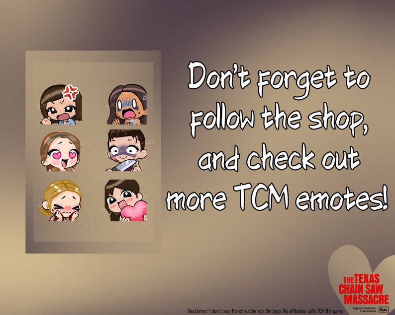 Cook Twitch Emotes Discord Emotes Texas Chainsaw Massacre Emotes Cook ...