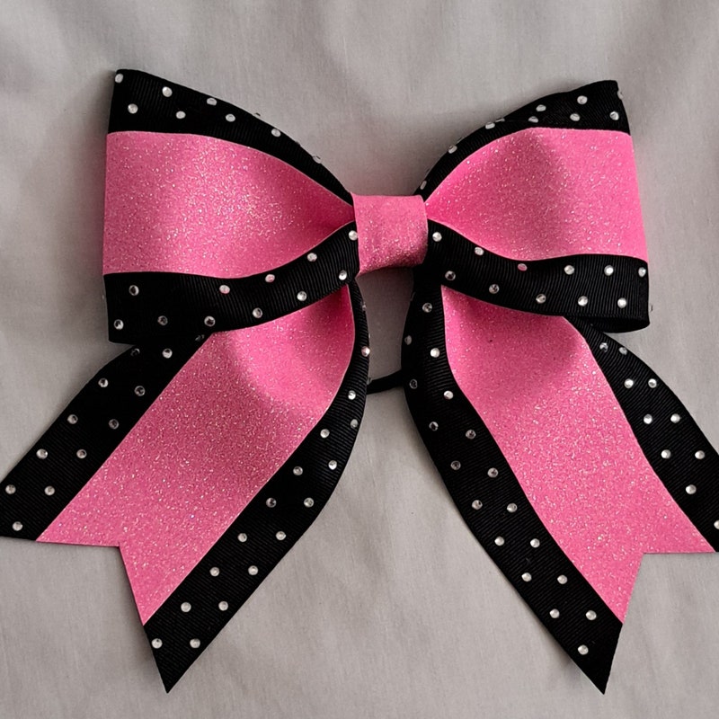 Hot Pink Hair Bow - Etsy