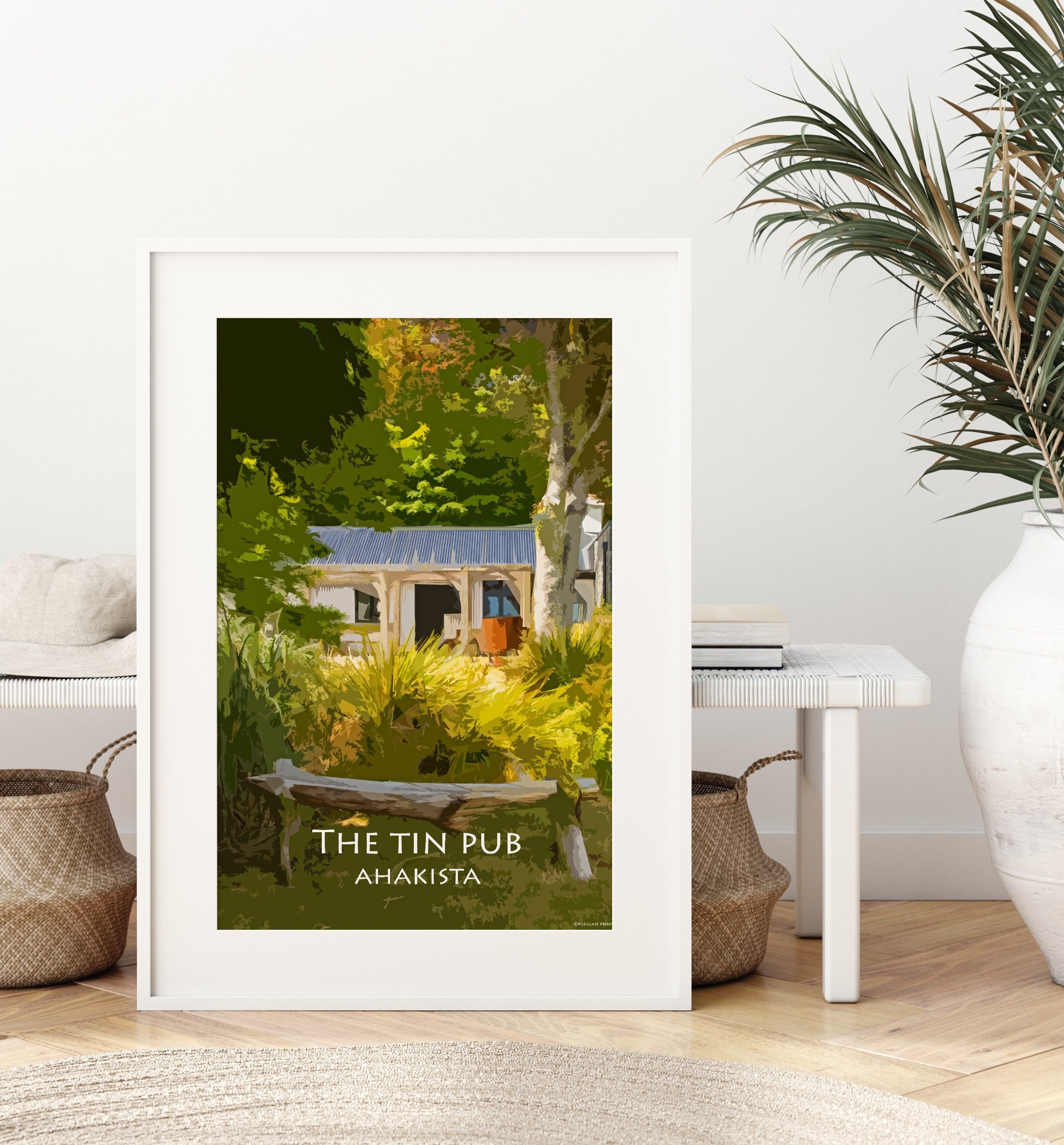 The Tin Pub Ahakista West Cork 12x8 Inch or 8x6 Inch - Etsy