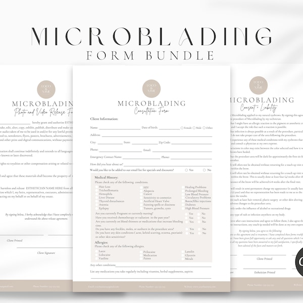 Microblading Aftercare - Etsy