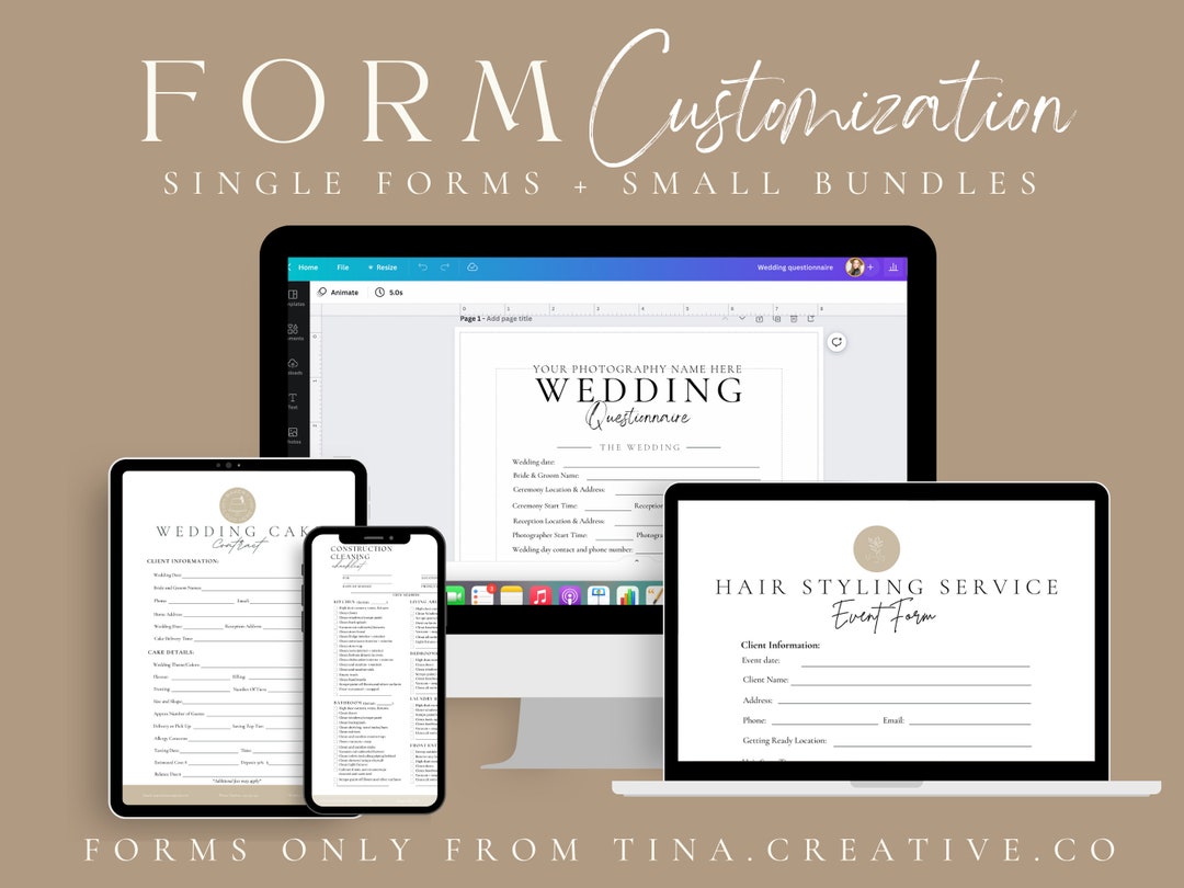Etsy Form Customization, Full Customization Service, Editing Form ... Etsy Form Customization, Full Customization Service, Editing Form ...