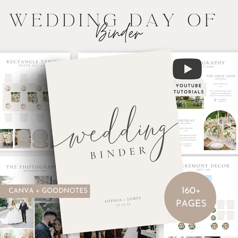 Wedding Page Template - Etsy UK