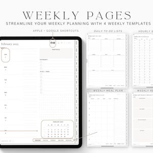 2025 2026 & Undated Digital Planner,goodnotes Planner,daily Planner ...