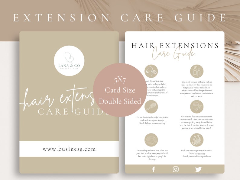 EDITABLE Hair Extensions Contract,hair Extensions Consultation Form ...