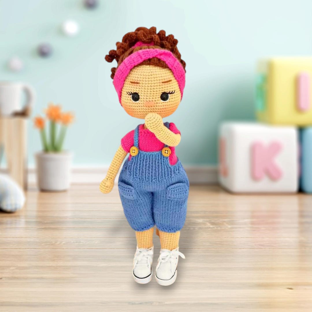 Ms Rachel Doll, Handmade Crochet Doll, Unique Amigurumi Doll, Rachell ...