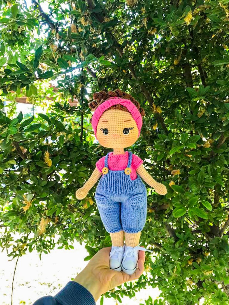 Ms Rachel Doll Handmade Crochet Doll Unique Amigurumi Doll - Etsy