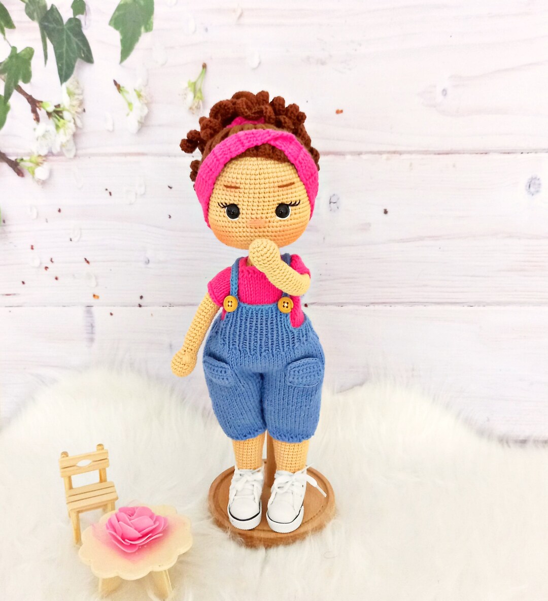 Ms Rachel Doll, Handmade Crochet Doll, Unique Amigurumi Doll, Rachell ...