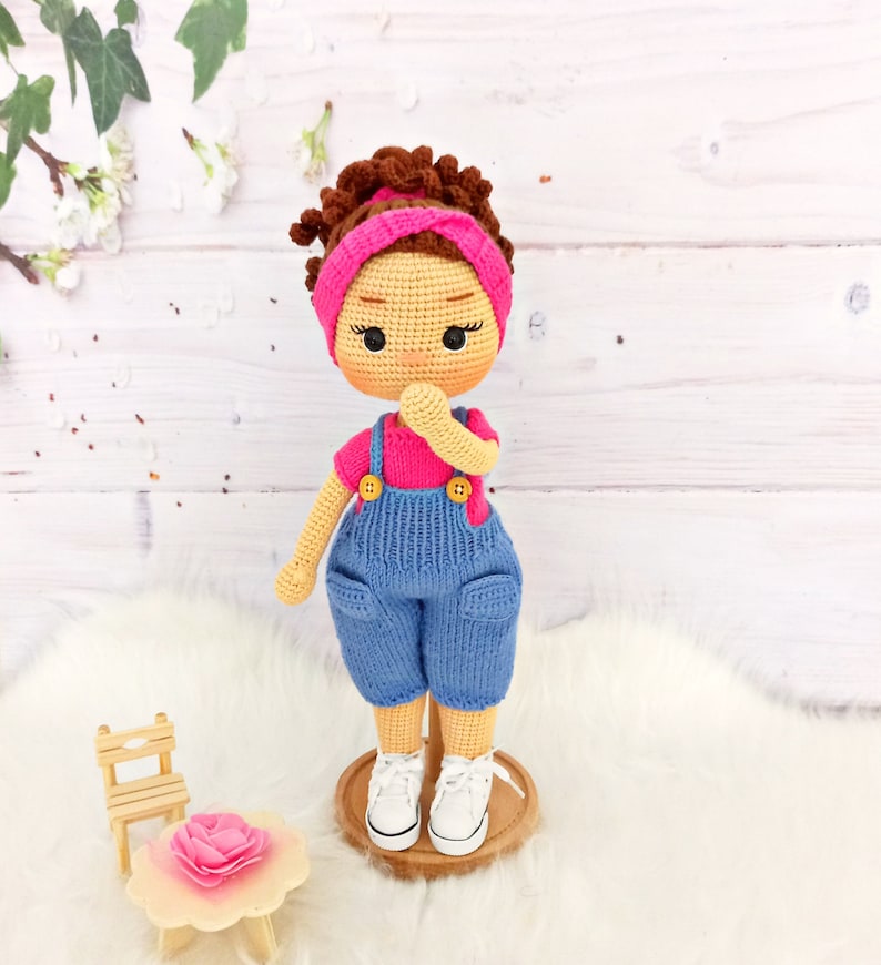 Ms Rachel Doll, Handmade Crochet Doll, Unique Amigurumi Doll, Rachell ...