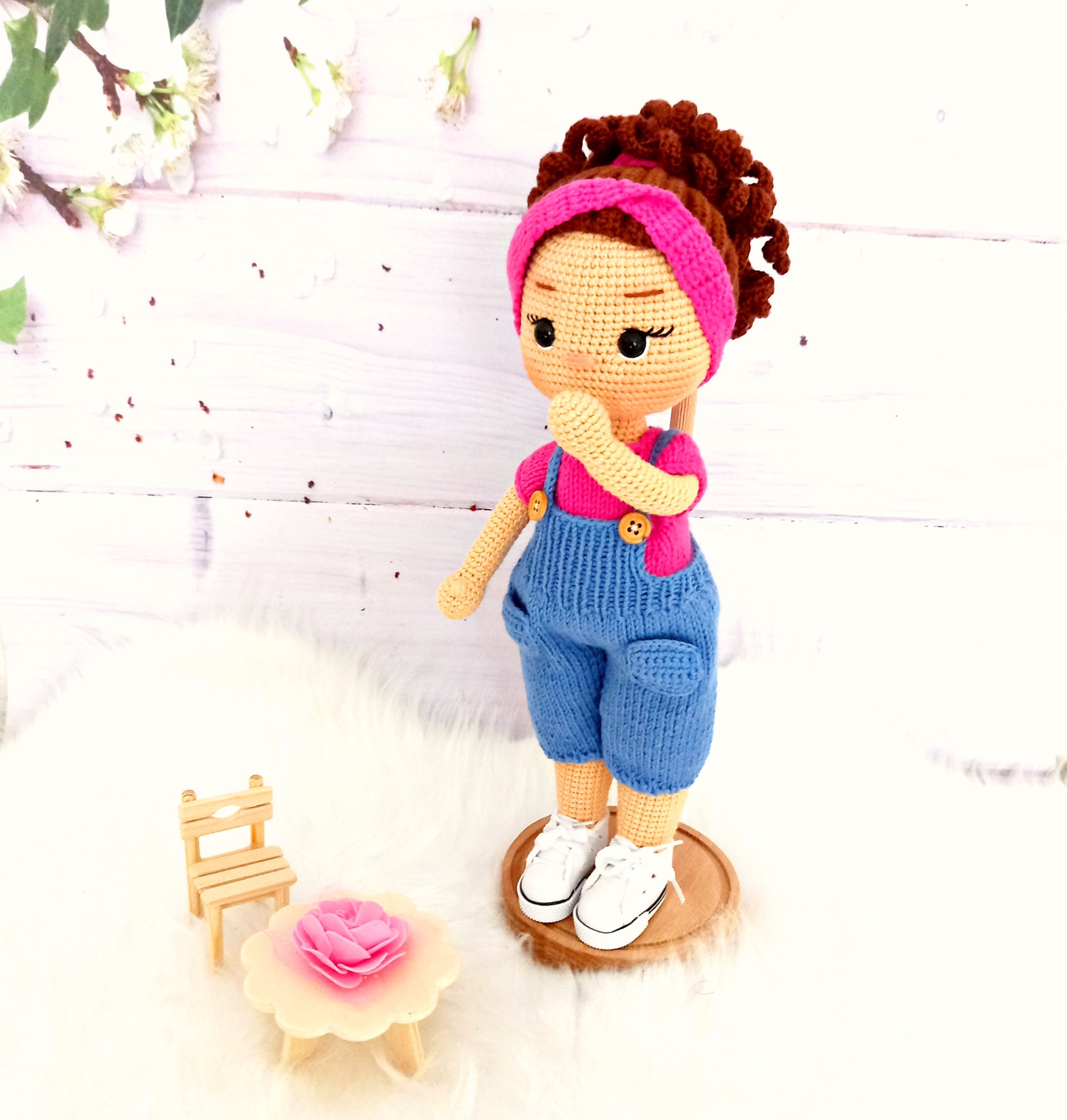 Ms Rachel Doll, Handmade Crochet Doll, Unique Amigurumi Doll, Rachell ...