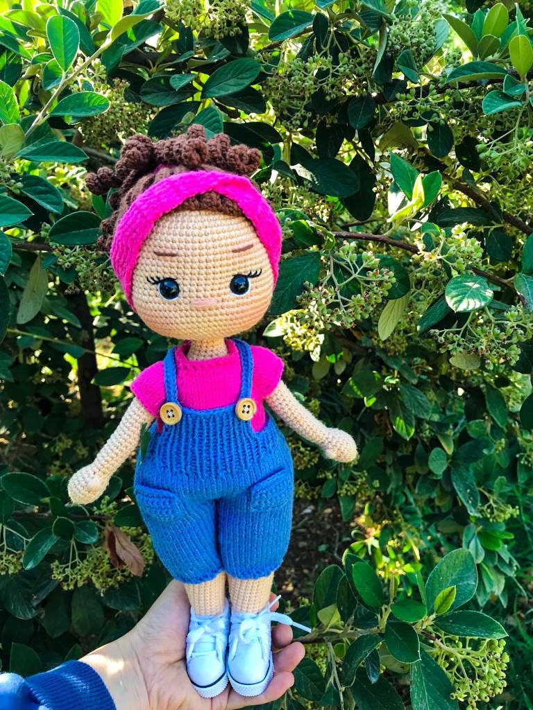 Ms Rachel Doll, Handmade Crochet Doll, Unique Amigurumi Doll, Rachell ...