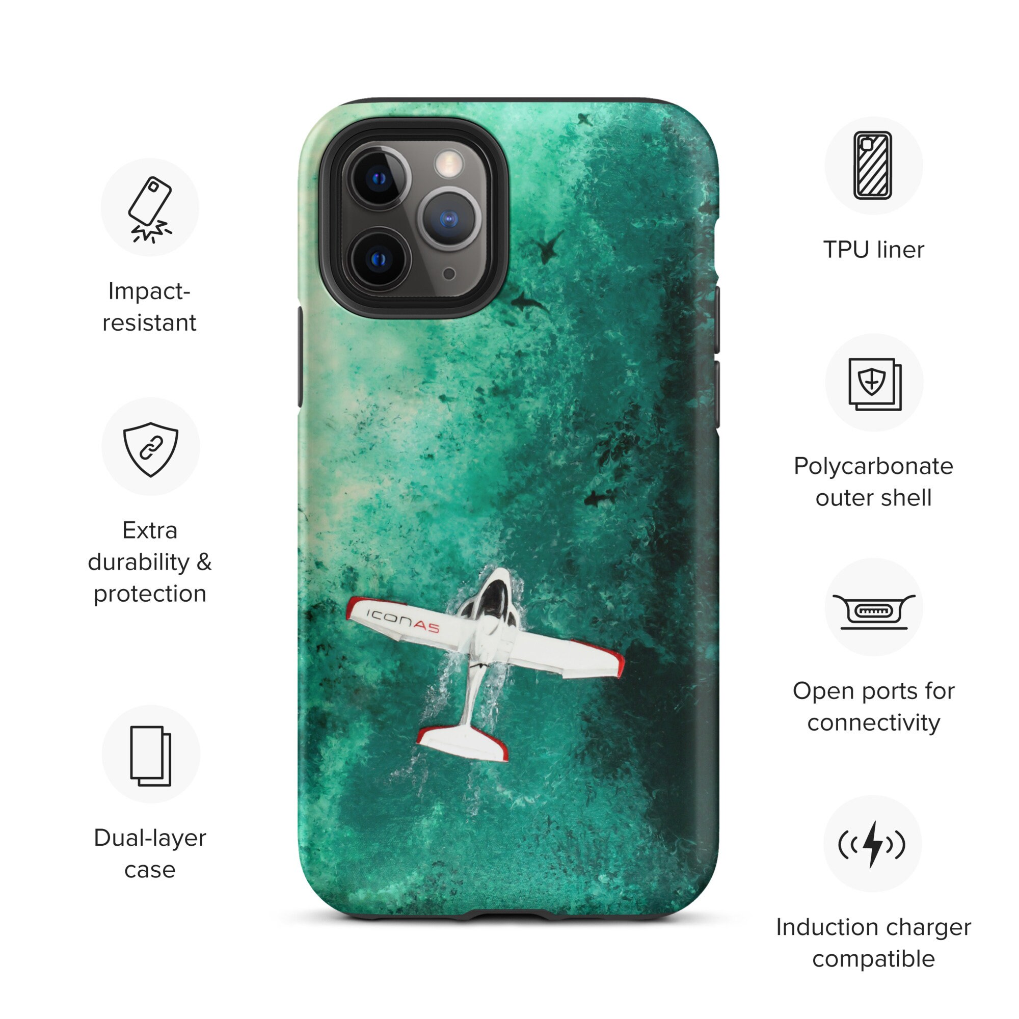 Tough iPhone Case Icon A5 - Etsy Canada