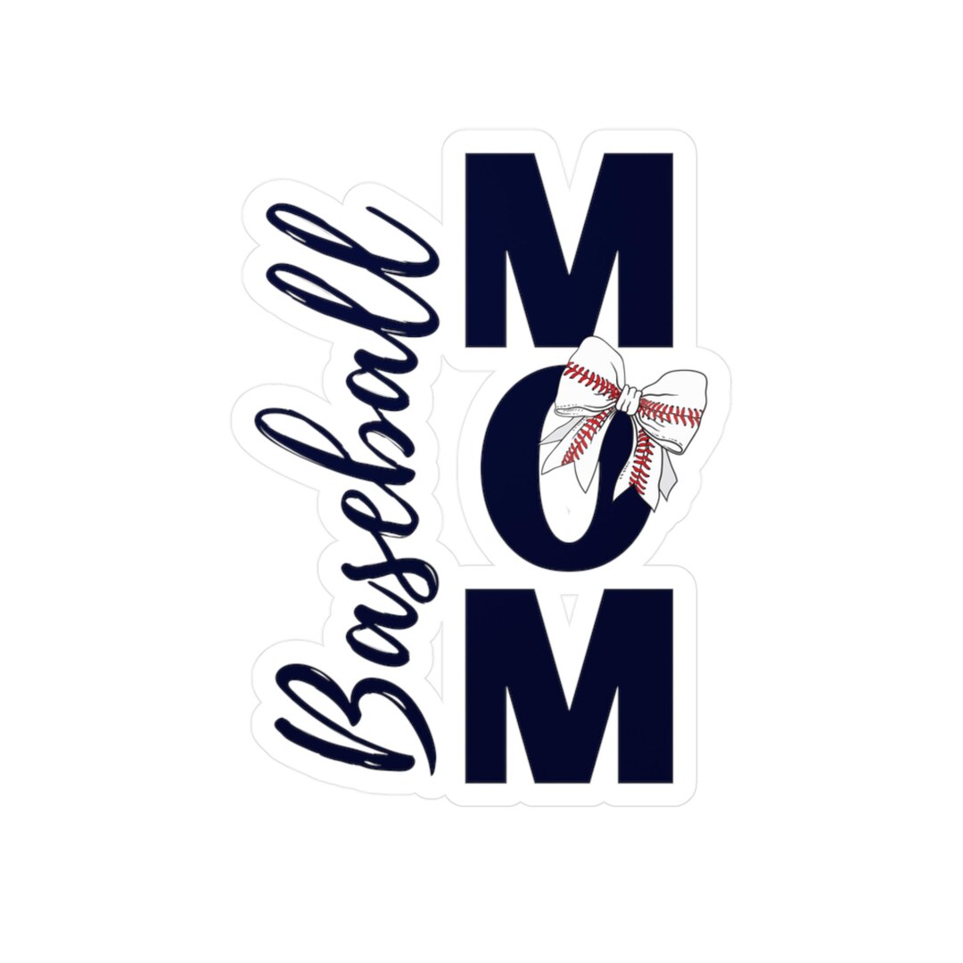Baseball Mom Vinyl Decals - Perfect Gift for Sports Moms, Car Stickers ...