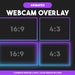 Animated Blue Purple Gradient Webcam Border, Twitch Webcam Overlays ...