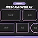Animated Pink Purple Gradient Pastel Webcam Border Twitch Webcam ...
