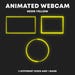 ANIMATED Yellow Neon Webcam Border | Twitch Webcam Overlays | Stream ...
