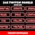 24x Red Neon Twitch Panels Clean Neon Panels Panels for Streaming - Etsy