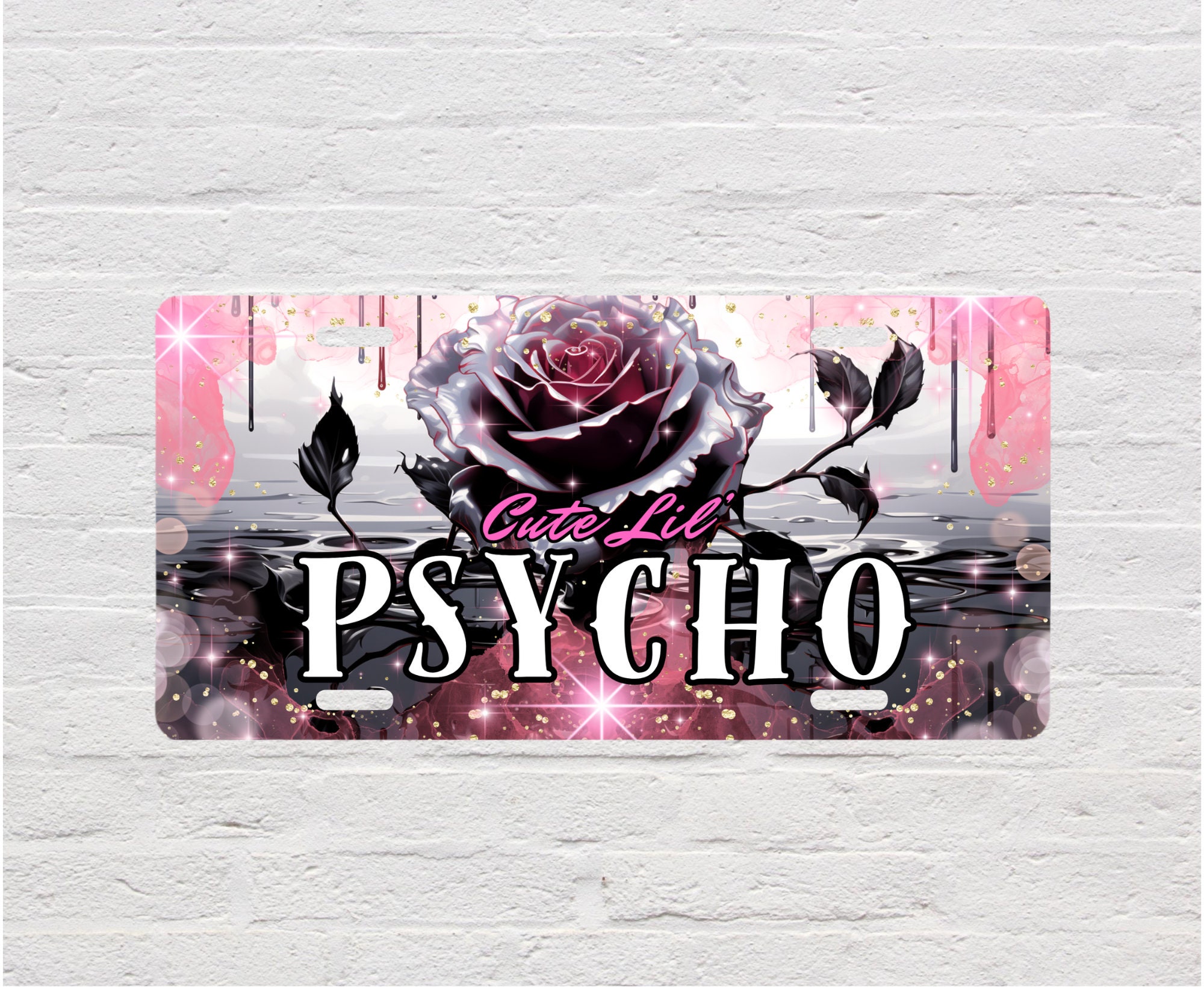 12.25" X 6.25" License Plate Digital Files for Sublimation Metallic ...