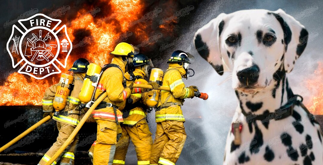 12.25" X 6.25" License Plate Digital Files for Sublimation Firemen ...