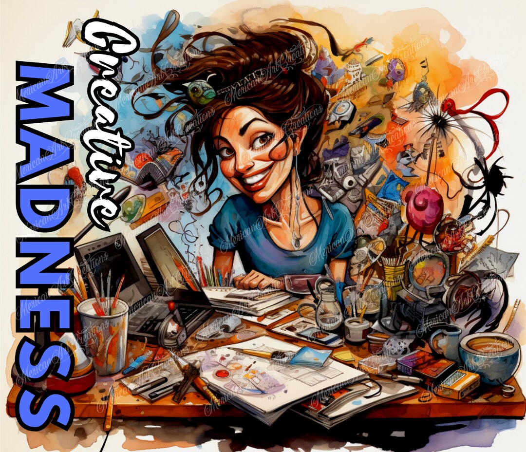 20 Oz Straight Digital Files for Sublimation Hot Mess Creator Artistic ...