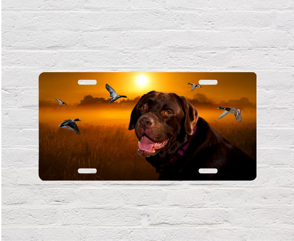 12.25" X 6.25" License Plate Digital Files for Sublimation Chocolate ...