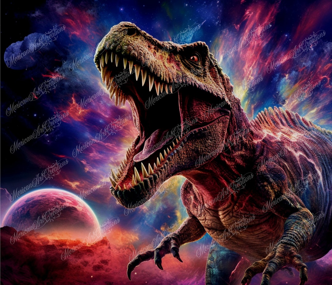 20 Oz Straight Digital Files for Sublimation T Rex TREX Dinosaurs ...