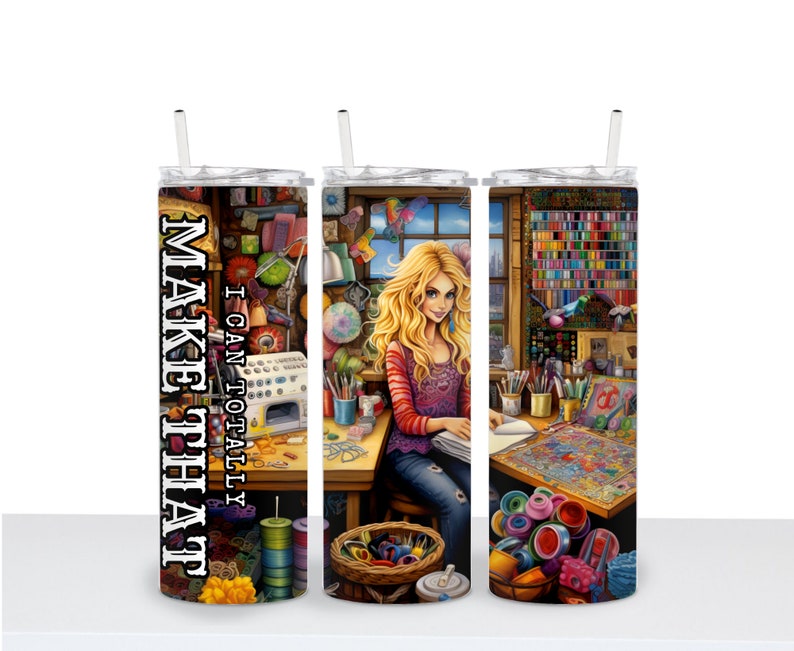 20 Oz Straight Digital Files for Sublimation Hot Mess Creator Artistic ...