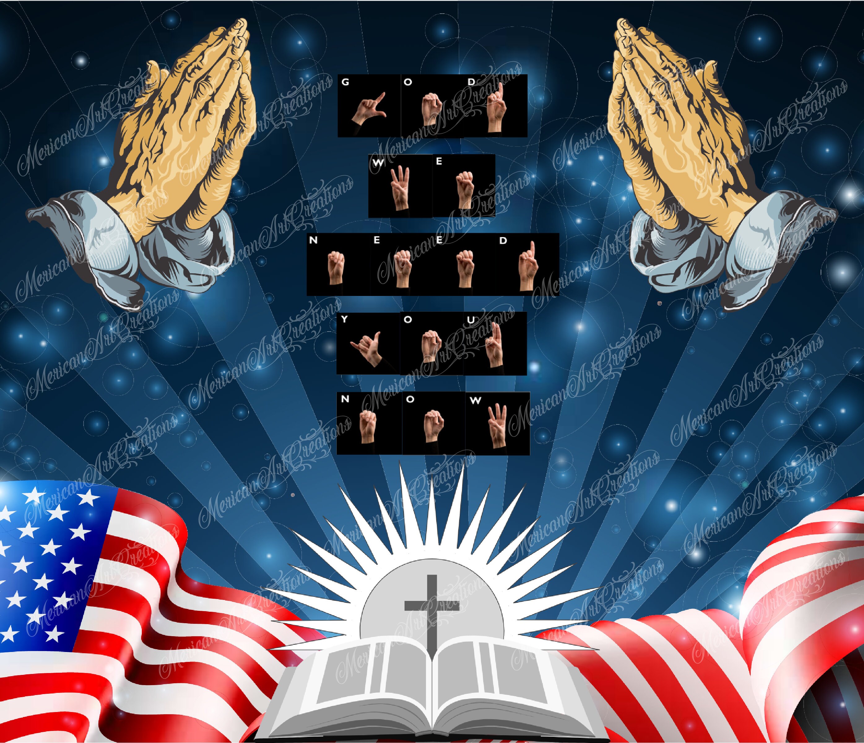 20 Oz Straight Digital Files for Sublimation ASL American Sign Language ...