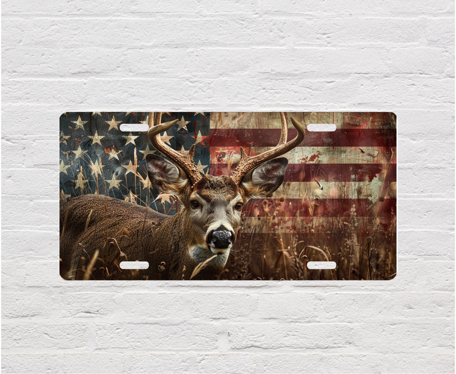 12.25" X 6.25" License Plate Digital Files for Sublimation Patriotic ...