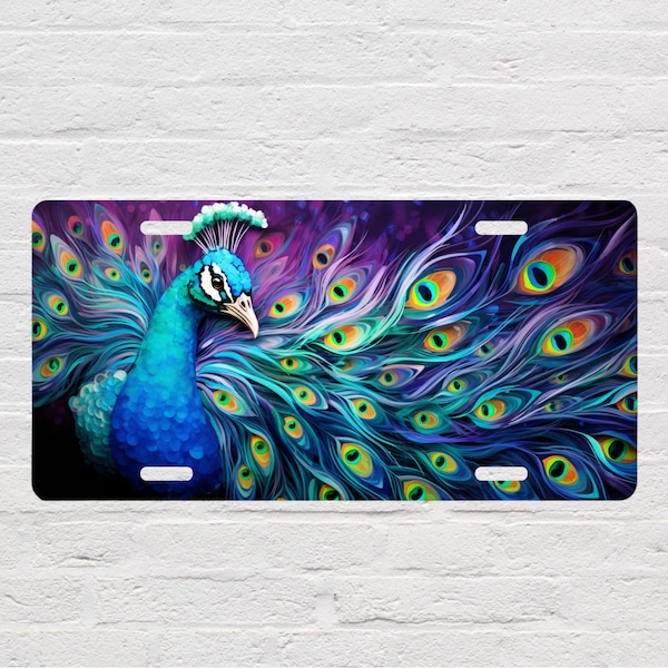 Peacock Plate - Etsy