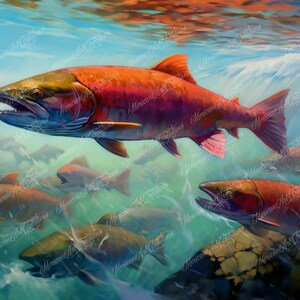 20 Oz Straight Digital Files for Sublimation Trout Salmon Fishing - Etsy