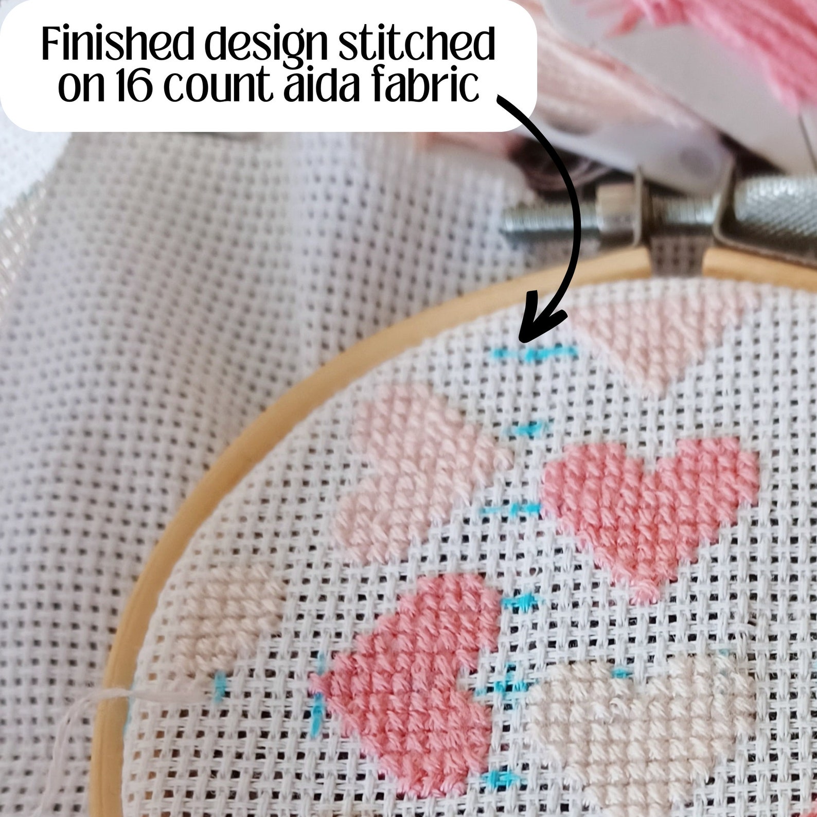 Sweet Hearts Cross Stitch Pattern PDF, Cross Stitch Art, Small Heart ...