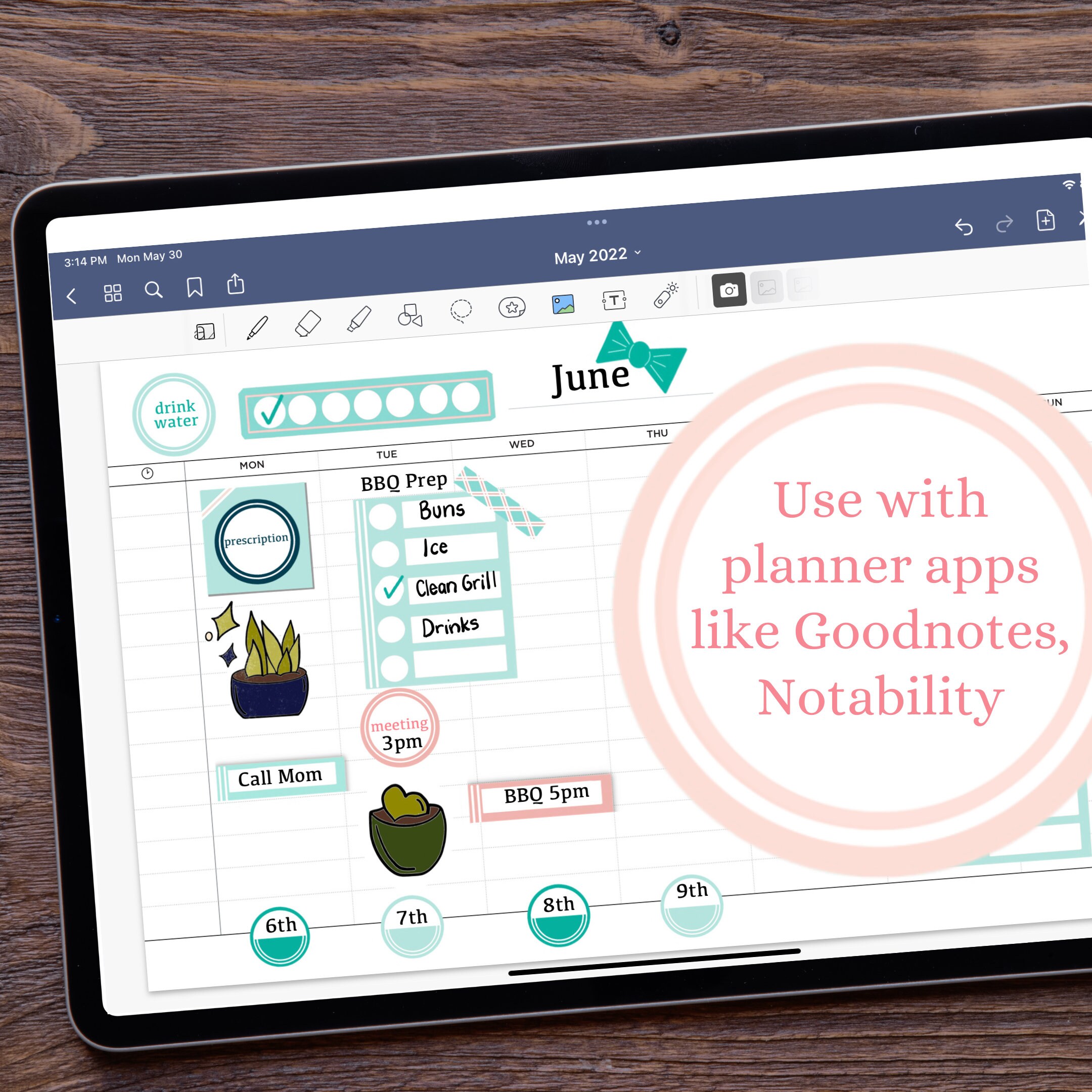 Preppy Digital Sticker Pack | 186 Pre-cropped PNG Files | Pastel ...