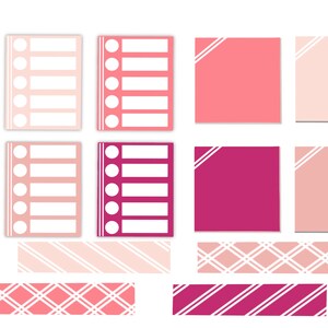 Preppy Digital Sticker Pack | 186 Pre-cropped PNG Files | Pastel ...