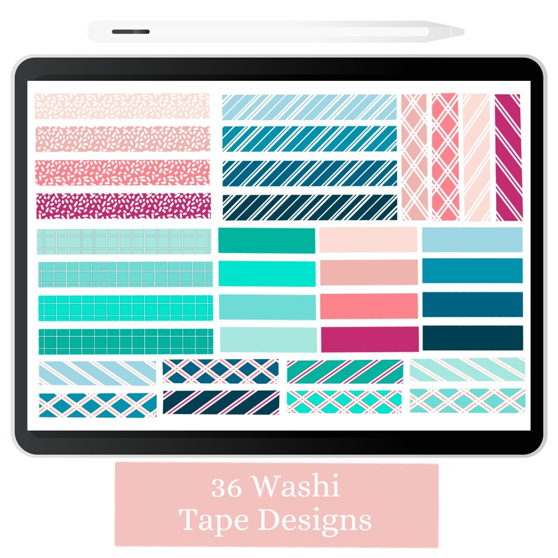 Preppy Digital Sticker Pack 186 Pre-cropped PNG Files - Etsy