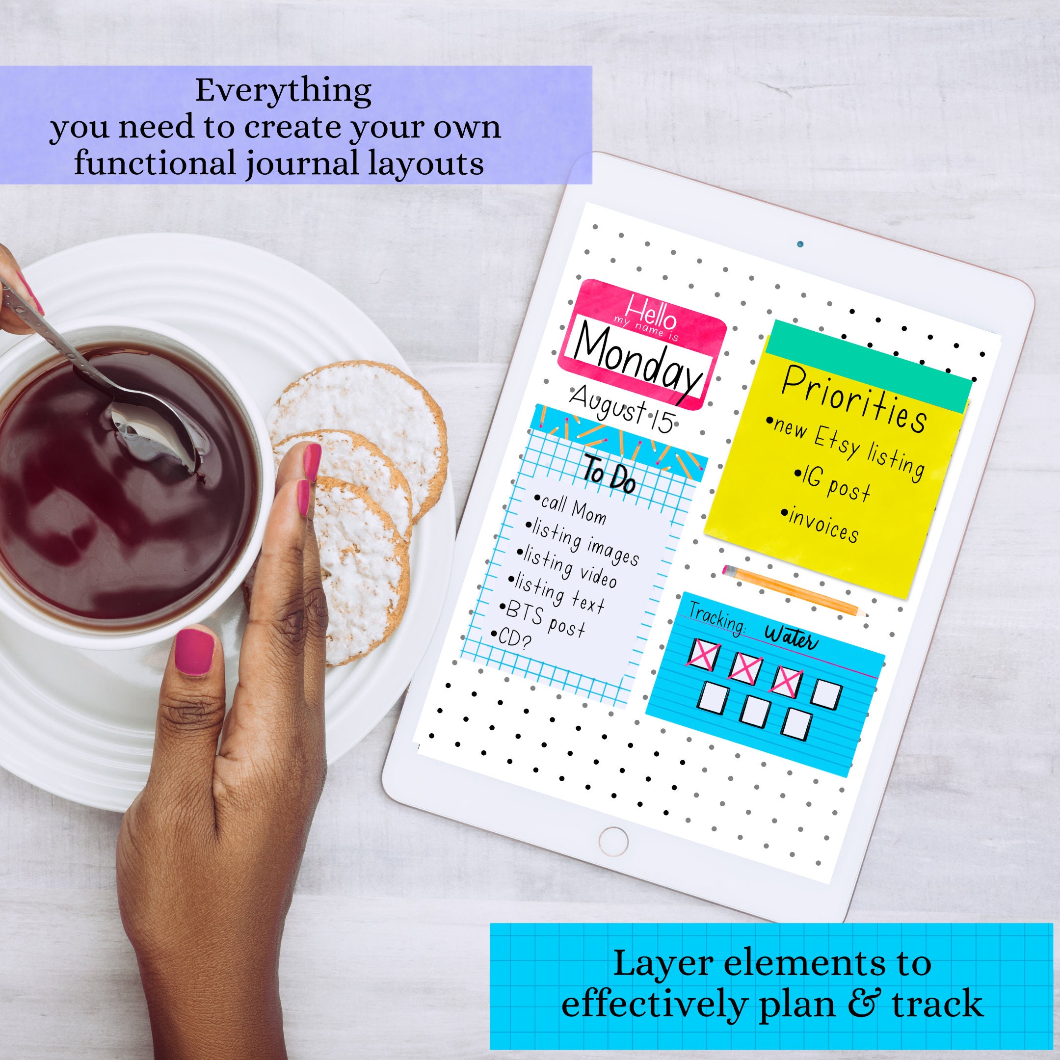 Back to School Digital Sticker Pack for Teachers & Students, Pre ...