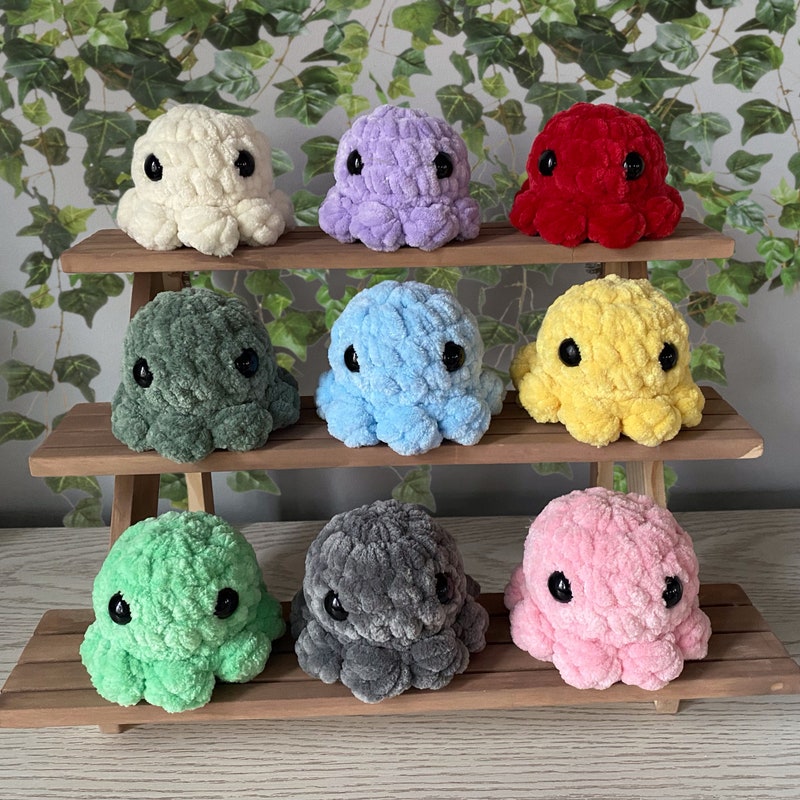 Octopus Plush - Etsy
