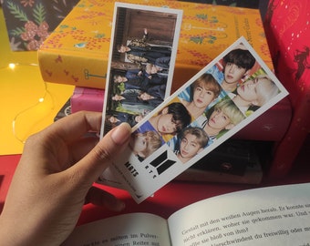 BTS Bookmarks Printable DIGITAL DOWNLOAD/ Kpop / Print N Cut / - Etsy