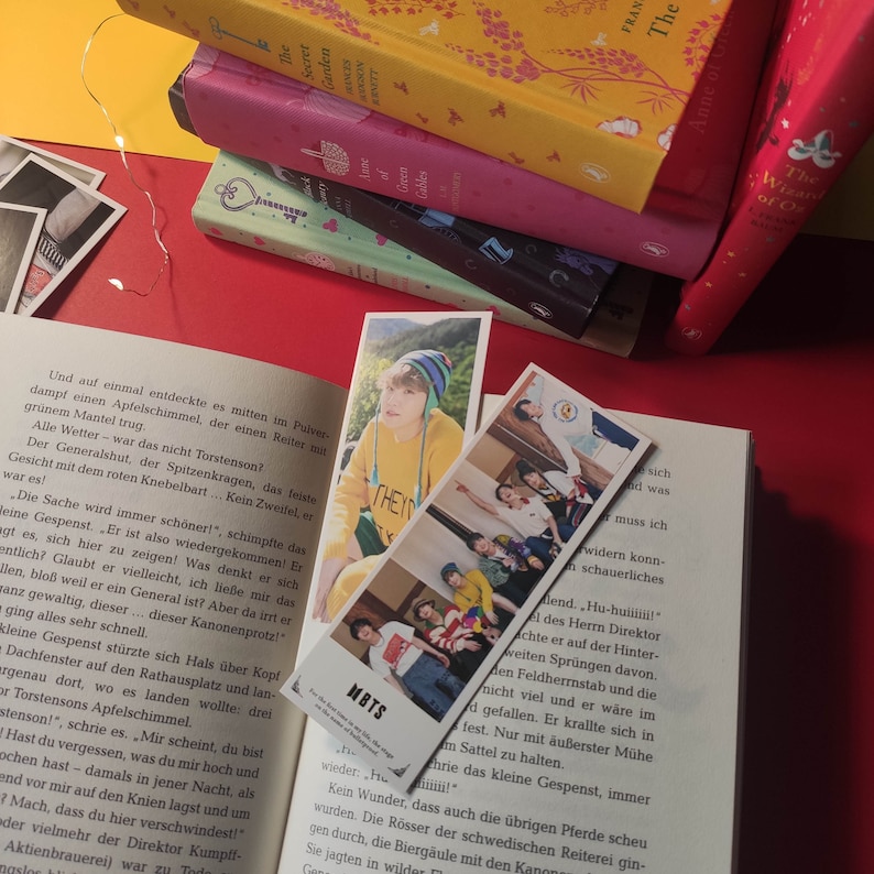 BTS Kpop Bookmarks Set - Etsy