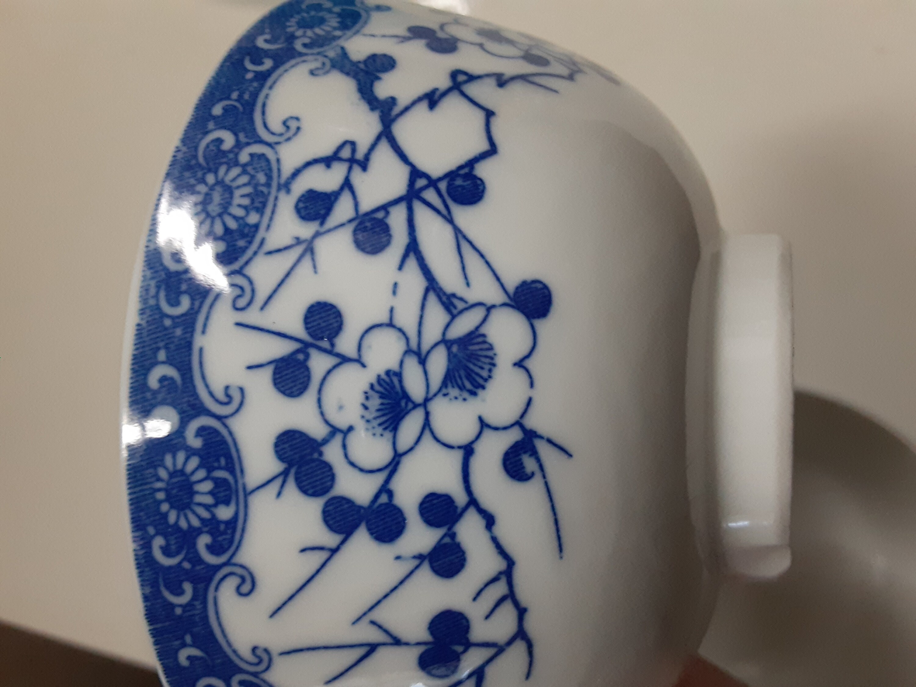 Blue & White Rice Bowls Set of 3 Made in Japan/asian Bowls/oriental ...