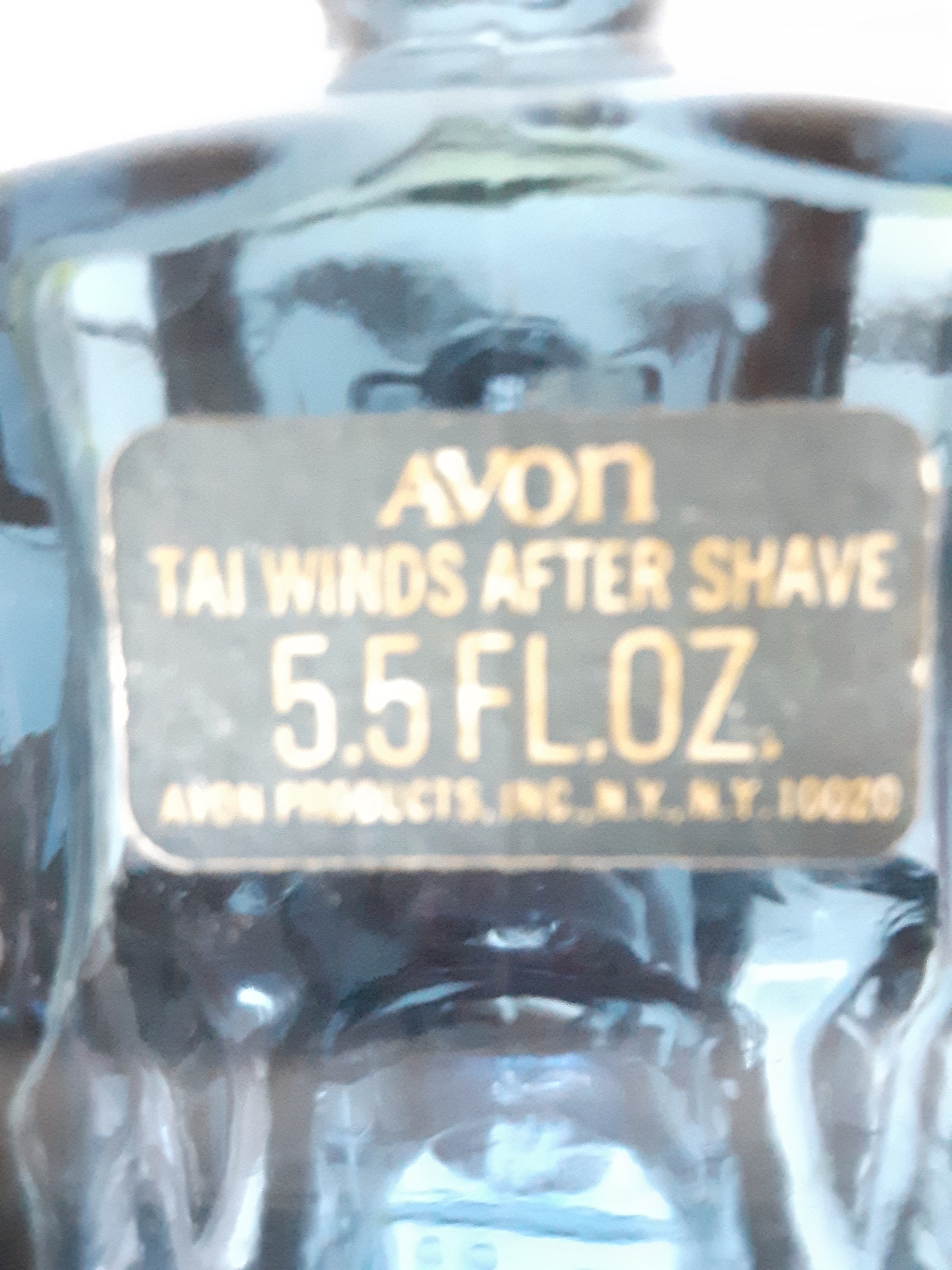 Avon Train Engine After Shave Glass Bottle/avon Collectible/train ...