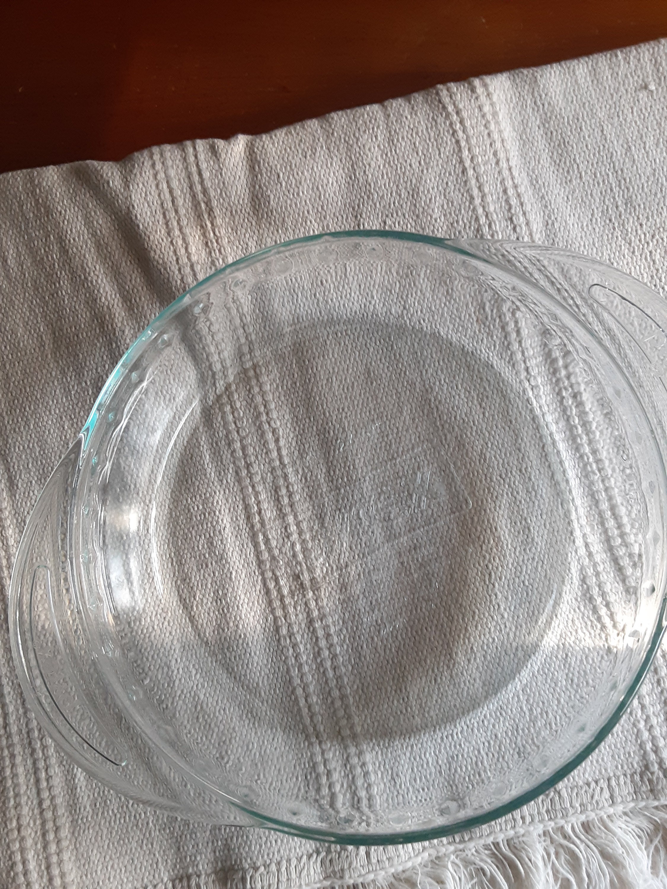 Pyrex #2229 Blue Tint 9.5" Pie Plate/blue Tint Pie/bakewareplate/pyrex ...