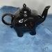 Cordon Bleu Black Elephant Tea Pot/elephant Tea Pot/home Decor/ - Etsy
